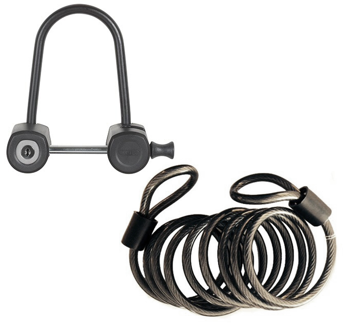 ABUS 5000 Protectus XCL kliklås Med Wire - 199,00 : Cykelgear.dk ...