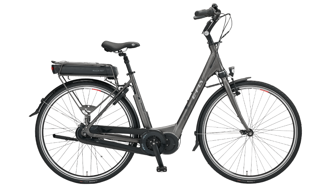 E-fly Dame El cykel M16 Premium 36V - Matgrå - 12.999,00 : Cykelgear.dk ...