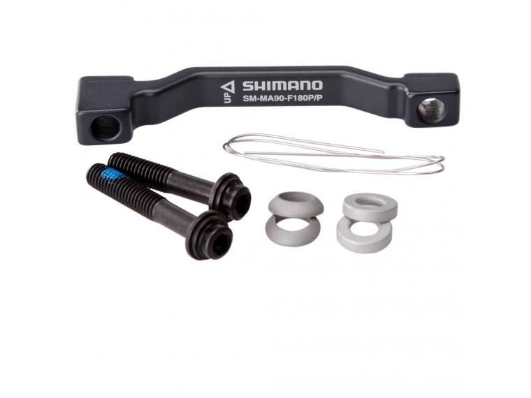 Shimano F180 adapter til forbremse 160-180mm PM/PM - 99,00 : Cykelgear ...