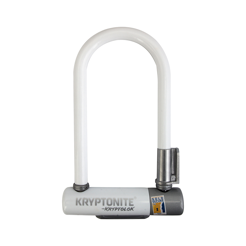 Kryptonite Kryptolok Series 2 Mini-7 hvid - 489,00 : Cykelgear.dk ...