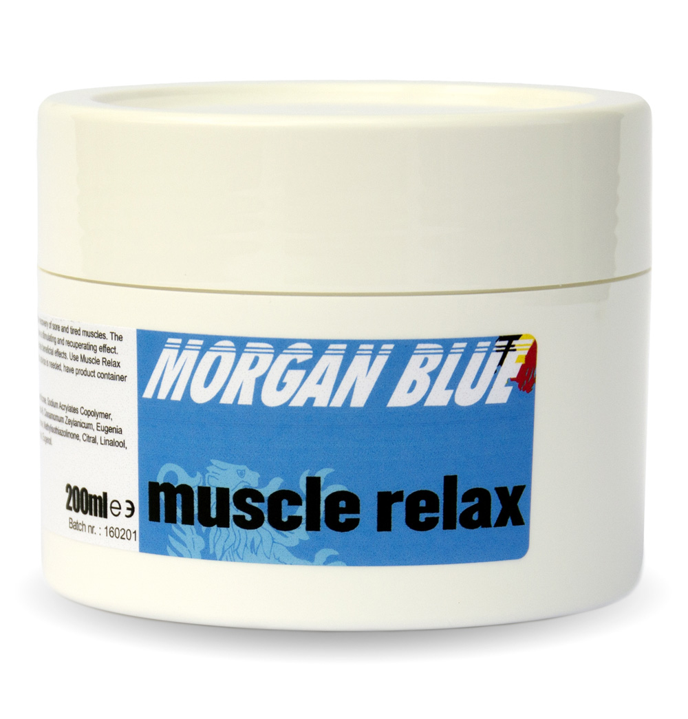Morgan Blue Muscle Relax 200 ml - 139,00 : Cykelgear.dk - Cykelgear.dk